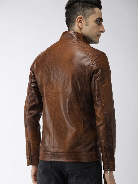 Buy Fashionable Brown Jacket for Men Online at Best Price – TIGC